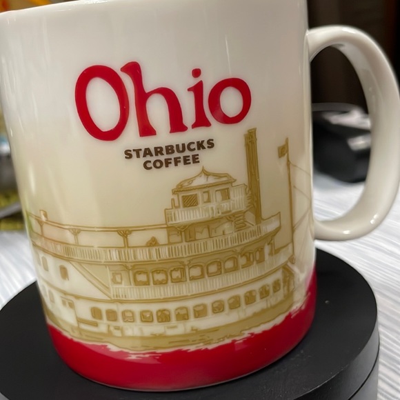 Starbucks | Dining | Starbucks Coffee 21 Ohio Ceramic Mug 16 Oz | Poshmark